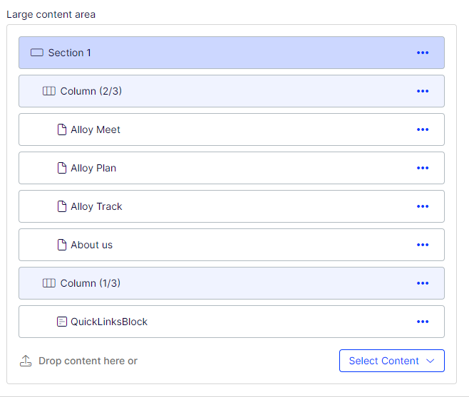 Avoid Nesting Blocks – Flatten Into a Single Content Area